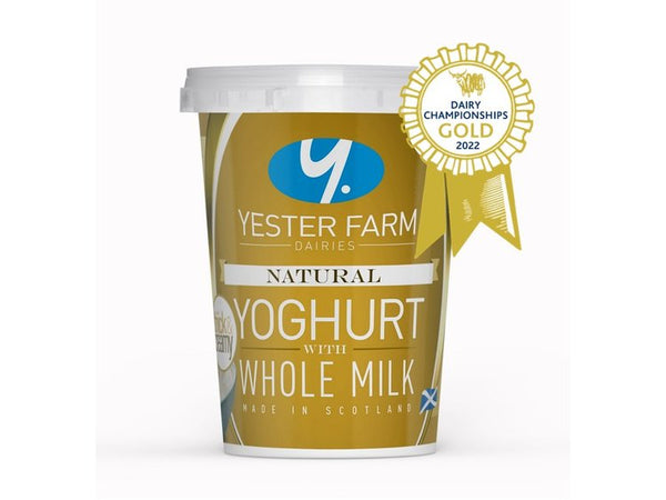 Yester Farm Whole Milk Natural Yoghurt – Garden Fresh Exotics